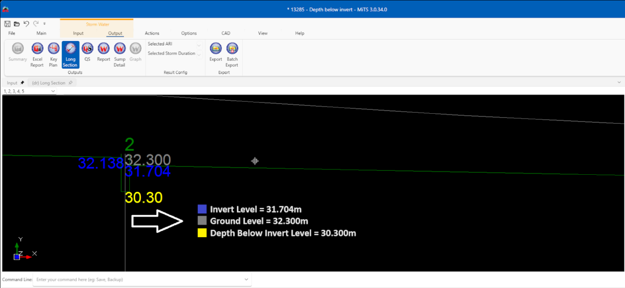 Depth Below Invert - MES Innovation Sdn Bhd
