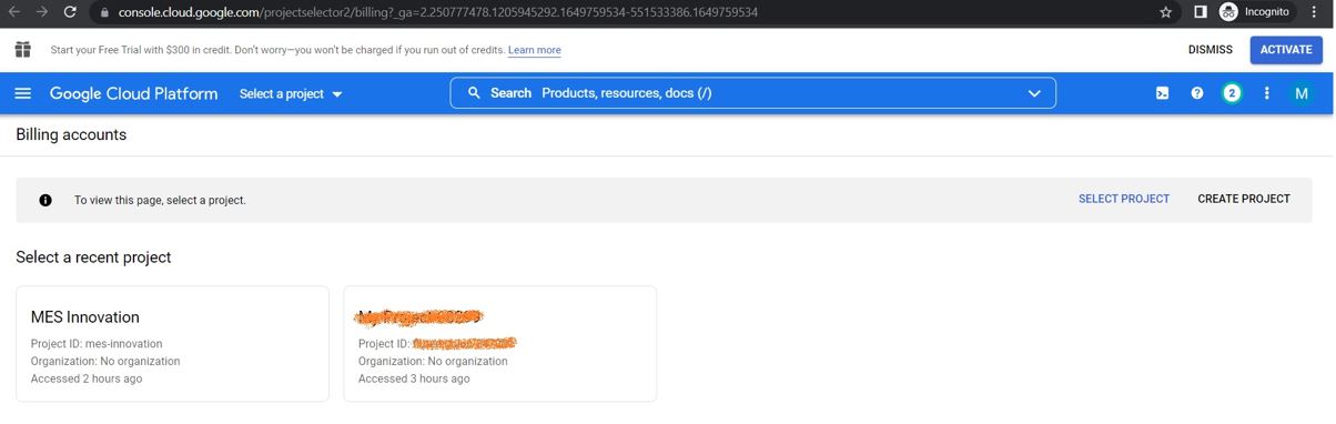 How to Get API Key for Google Earth Import - MES Innovation Sdn Bhd