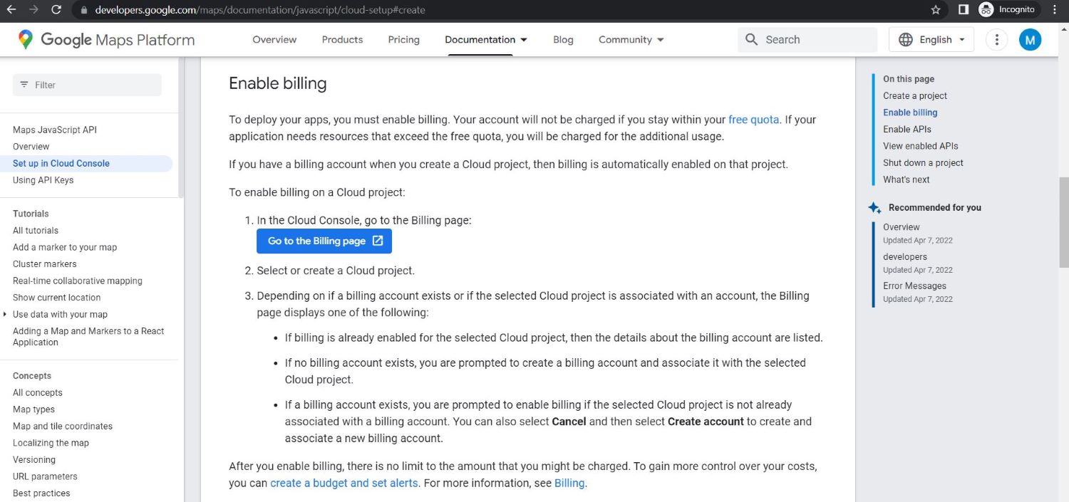 How to Get API Key for Google Earth Import - MES Innovation Sdn Bhd