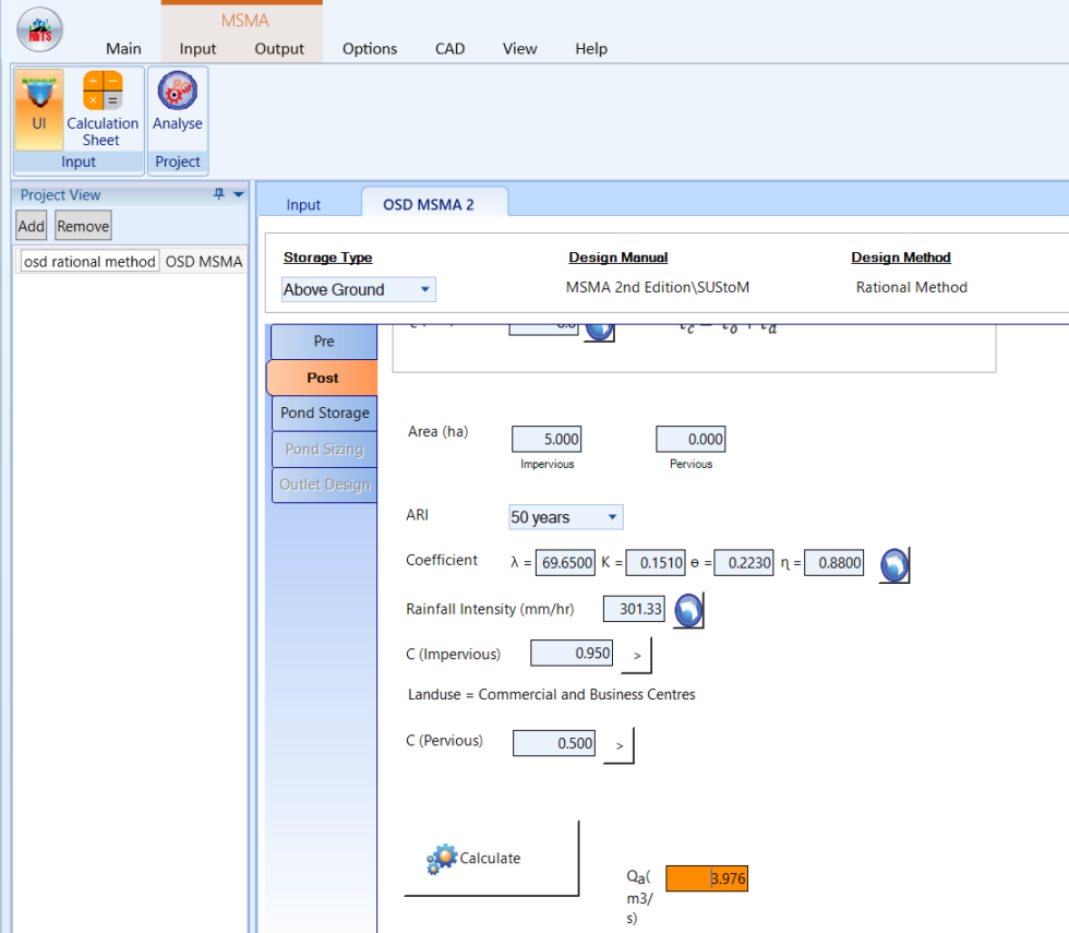 Case Study on the Differences of Pond and OSD Swinburne Method - MES ...