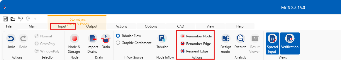 Reordering Drain/Pipe Number and Nodes - MES Innovation Sdn Bhd