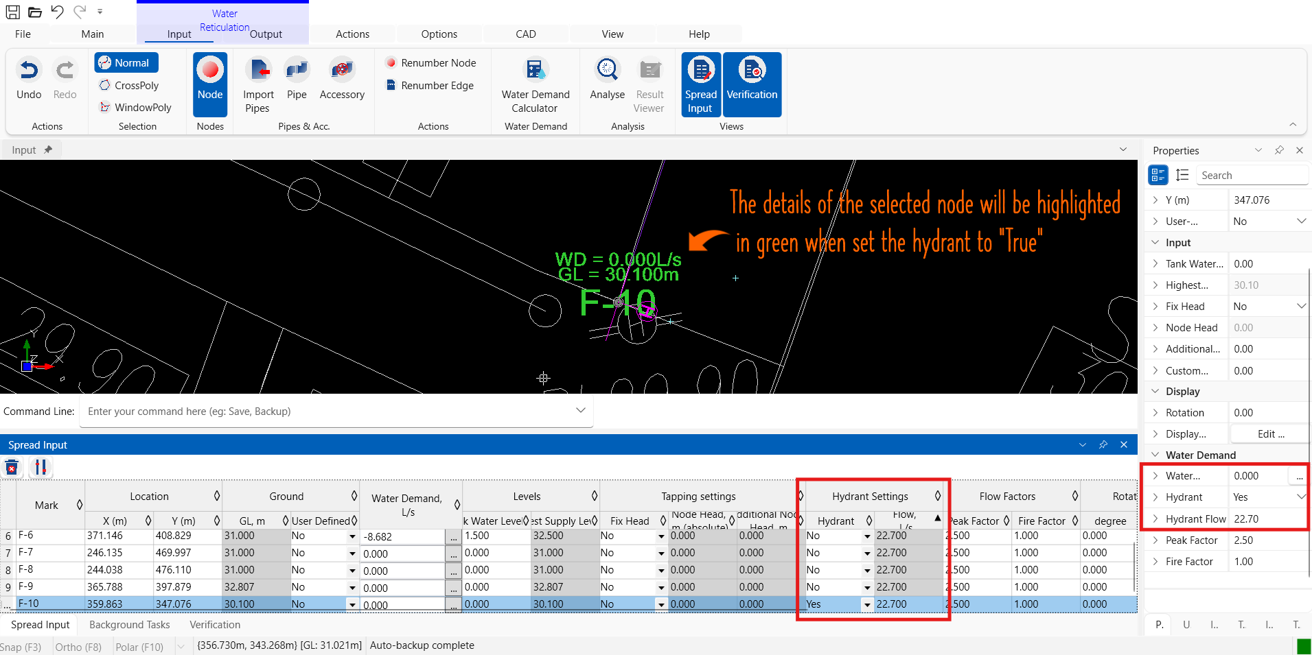 Inputting Node Properties - MES Innovation Sdn Bhd