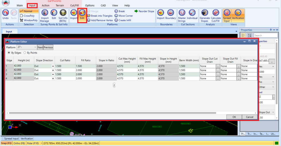 Change Slope Ratio - MES Innovation Sdn Bhd