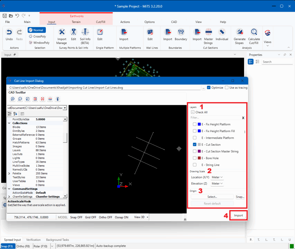 Cut Section - MES Innovation Sdn Bhd