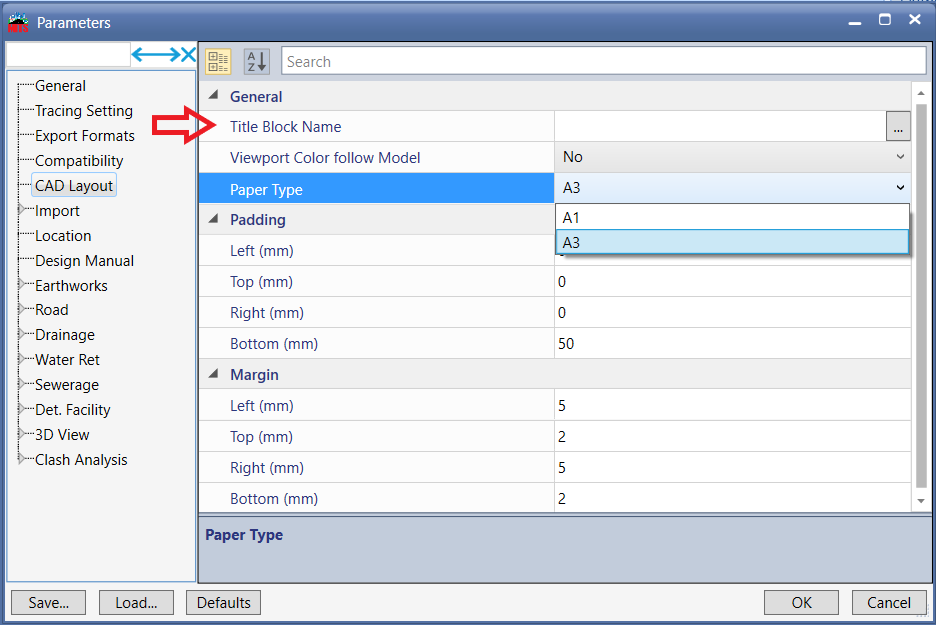 Title Block, Margin and Padding for CAD Layout - MES Innovation Sdn Bhd
