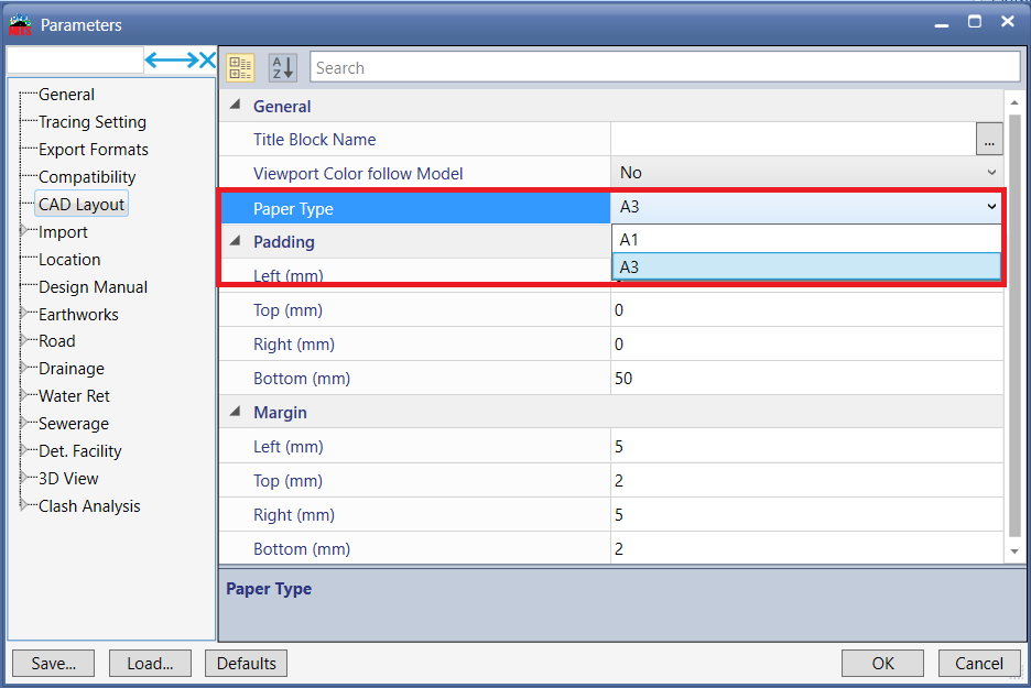 Title Block, Margin and Padding for CAD Layout - MES Innovation Sdn Bhd