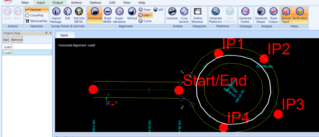 How to simulate roundabout in Road - MES Innovation Sdn Bhd
