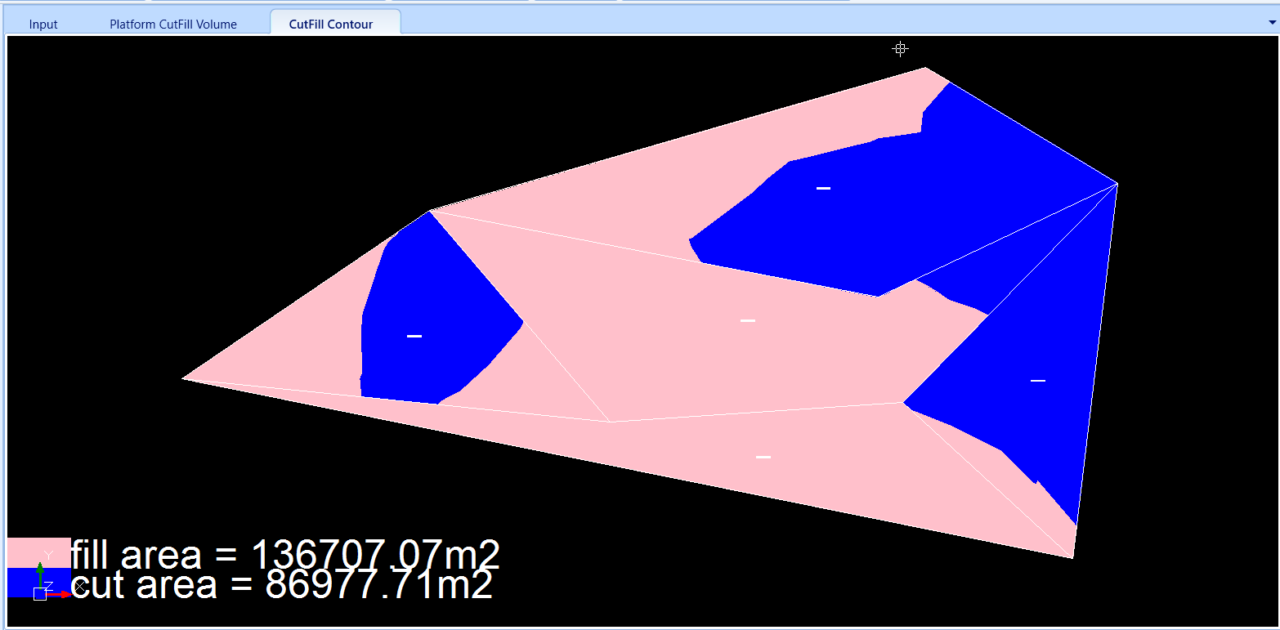 How subgrade/pavement thickness affect the EW cut/fill area - MES ...