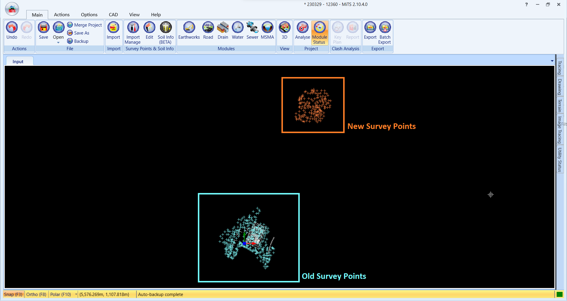 Why Subsequent Surveyor Points Imports are Far Away From The Original ...