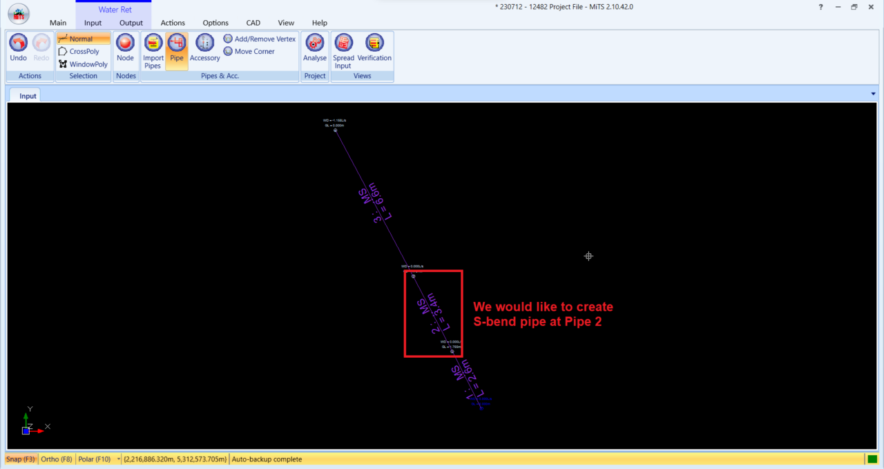 How to create S-bend Pipe? - MES Innovation Sdn Bhd