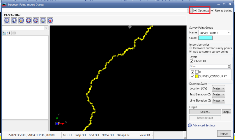 Optimizing Tracing Drawing For Faster Zooming and Panning in MiTS - MES Innovation Sdn Bhd