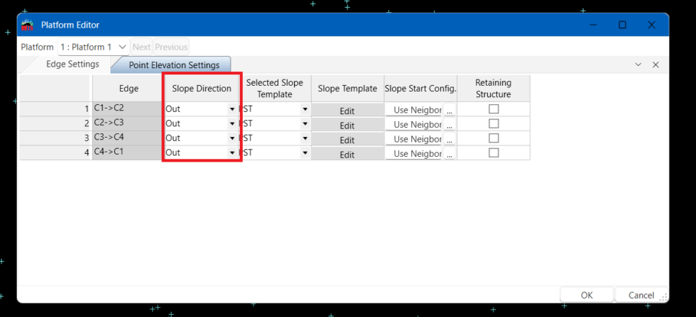 Guide on Slope “In” & “Out” - MES Innovation Sdn Bhd