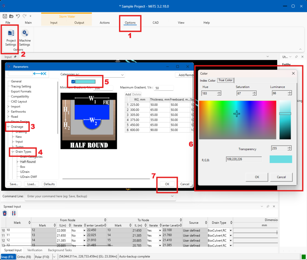 Assigning colors in utility modules - MES Innovation Sdn Bhd